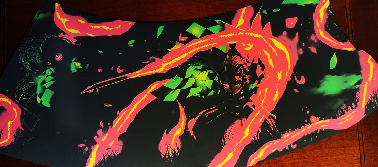 Ceiling lightshade Tanjiro | Lamp-anime – Lamp-Anime