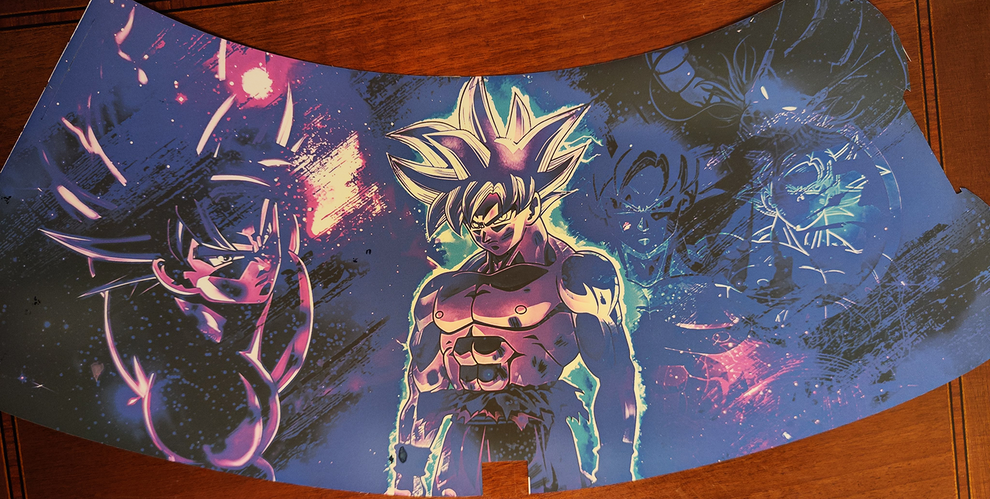 Ceiling lightshade Goku | Lamp-anime – Lamp-Anime