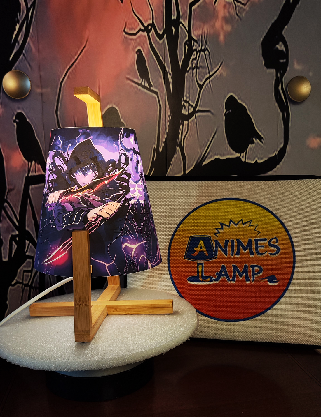 Led Anime Lamp Sung Jinwoo Solo Leveling | Lamp-anime – Lamp-Anime